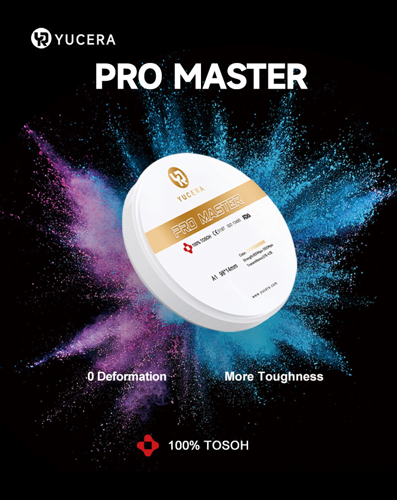 Yucera 4D Pro Master Dental Zirconia Block 0 Deformation With 8 Layers ...