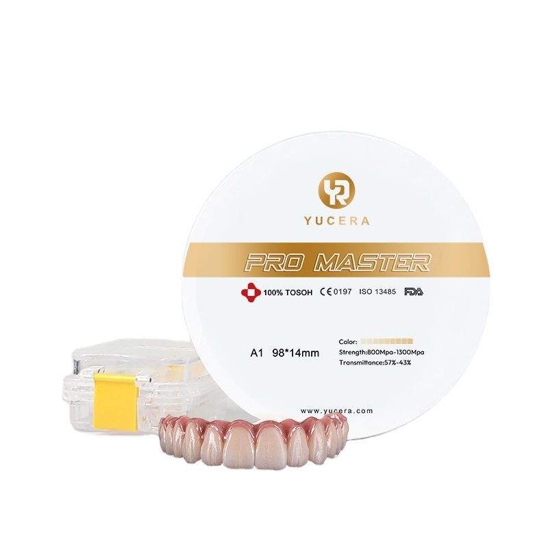 Yucera Pro Master Dental Zirconia Blocks for CAD CAM Crowns