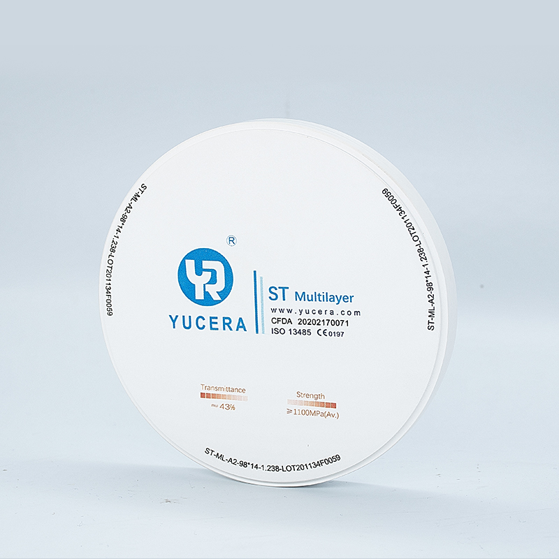 Yucera ST Multilayer Zirconium Dental Disk