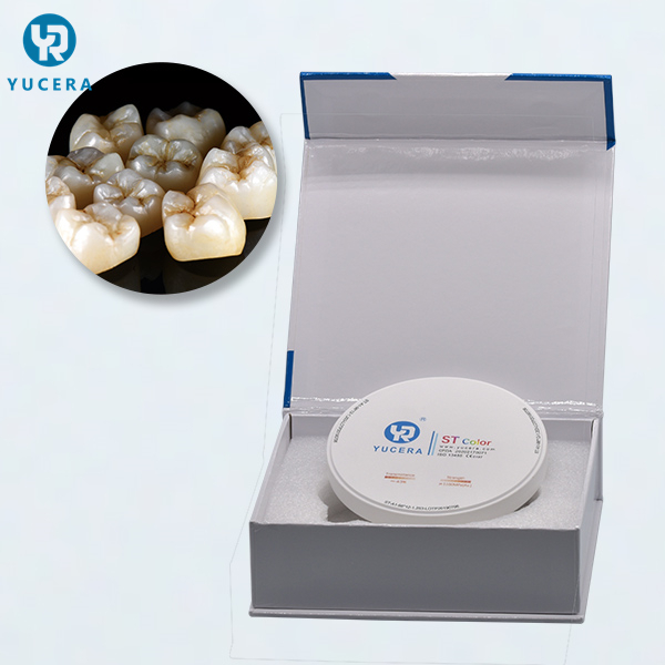 ST-Color Zirconia Dental Block and Cad Cam Dental Milling Machine Used ...