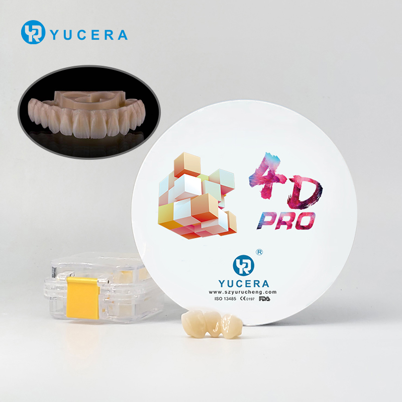 Professional Yucera Dental Zirconia Block Kit - 4D Pro Multilayer for ...