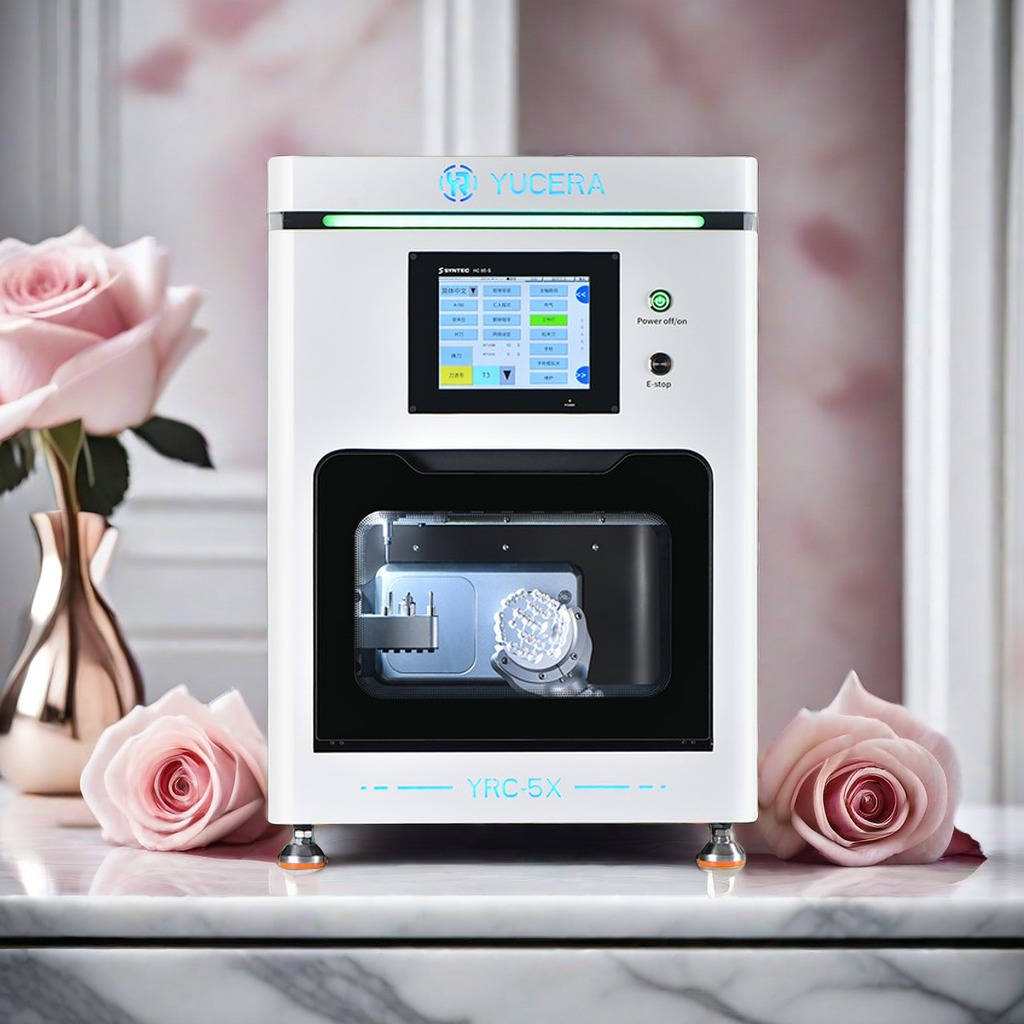 Yucera Newly Released 5 Axis Wet Dry Zirconia Milling Machine for ...