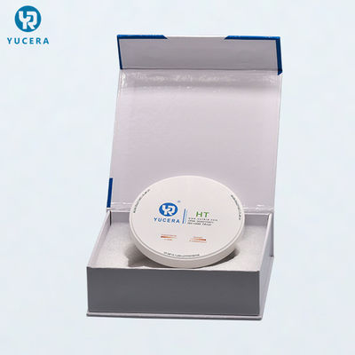 HT 98x10mm 1200MPA Translucent Zirconia Blocks For Dental Lab